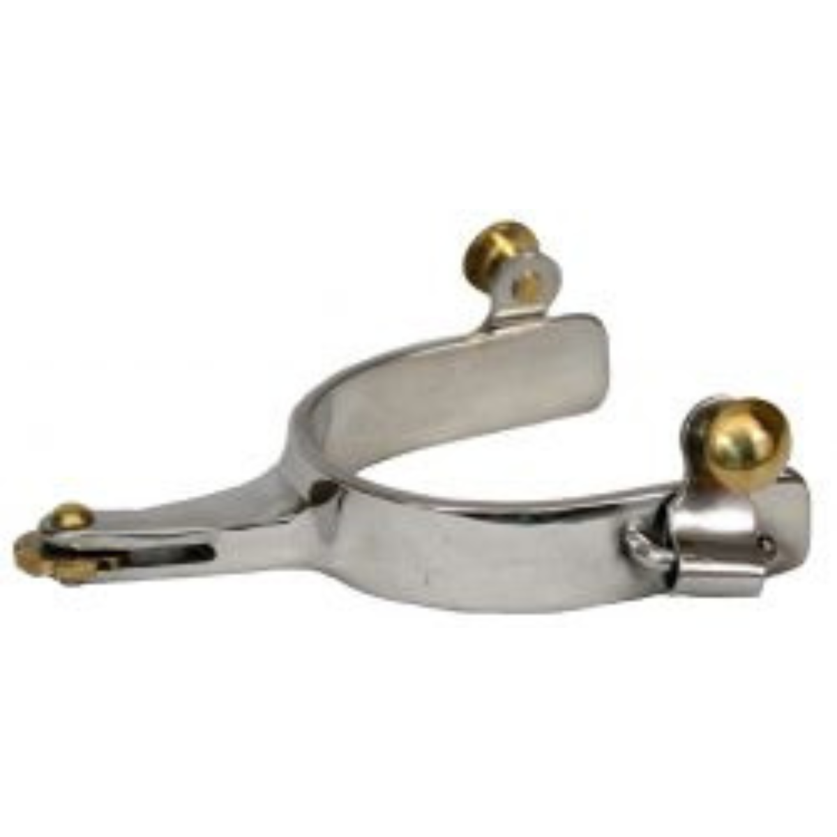 stainless steel horizontal rowel spur