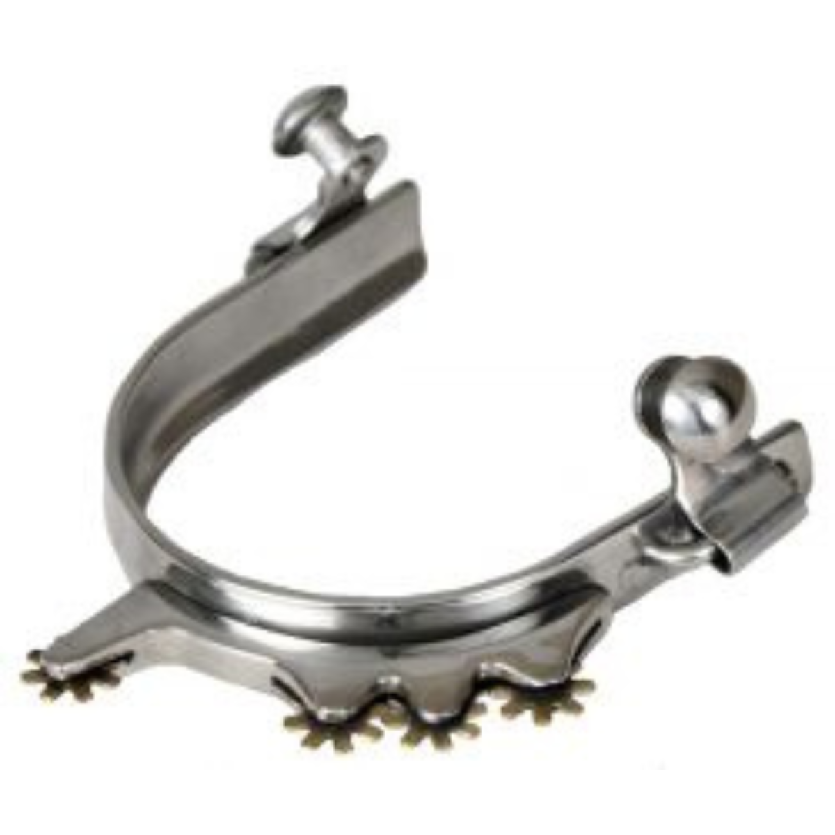 stainless steel humane rowel bumper spur